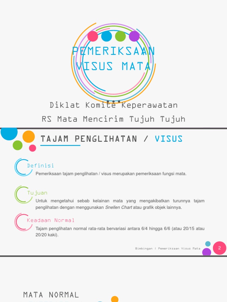 Pemeriksaan Visus Mata | PDF