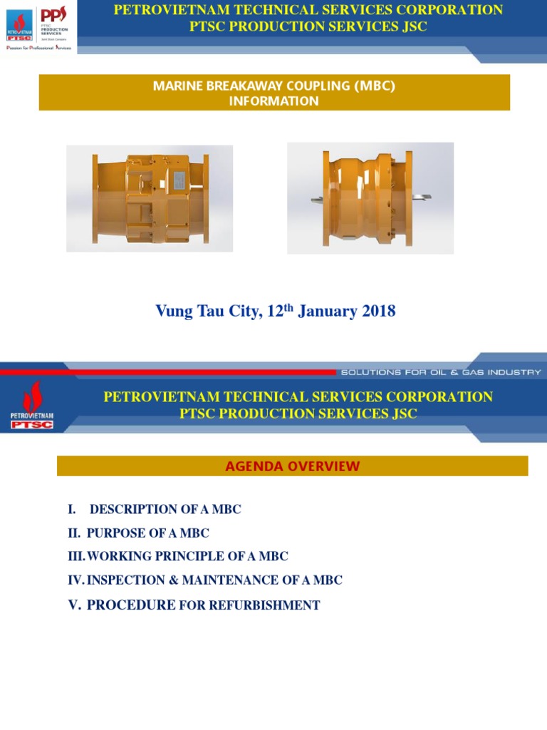 Marine Breakaway Coupling Overview | PDF | Valve | Mechanical Engineering