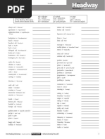 Elementary Wordlist For Solutions | PDF | Grandparent