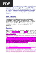 Institute of Business Management (Iobm) : Sample Test Paper | PDF