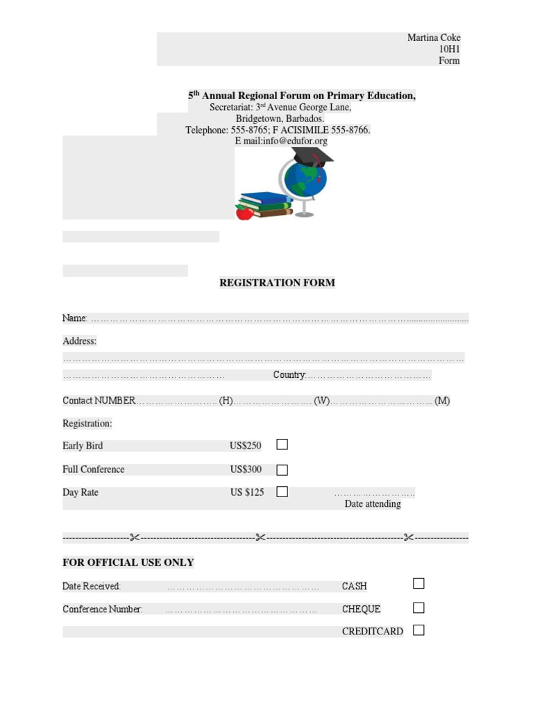 5th Annual Regional Forum On Primary Education Today | PDF