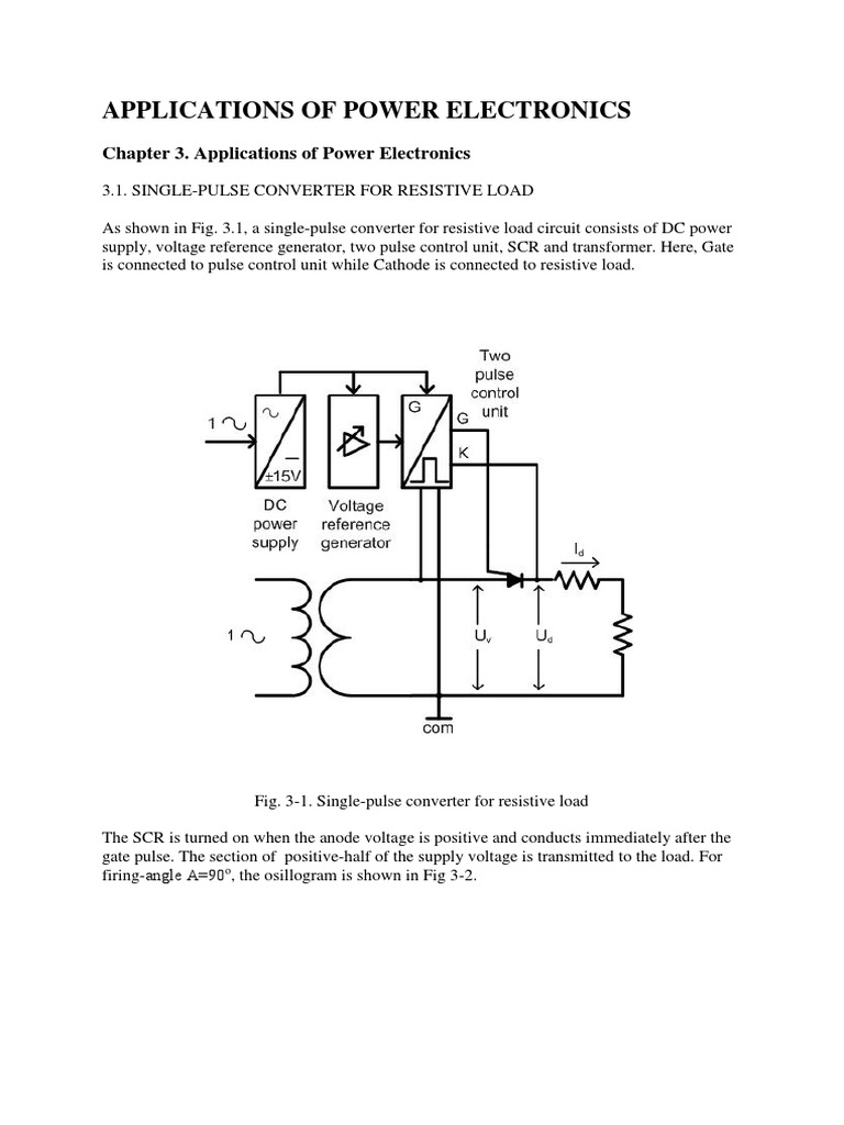 Applications of Power Electronics (3) | PDF