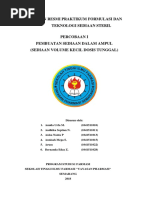 Laporan Steril 2 Ranitidin KLP 1 PDF | PDF