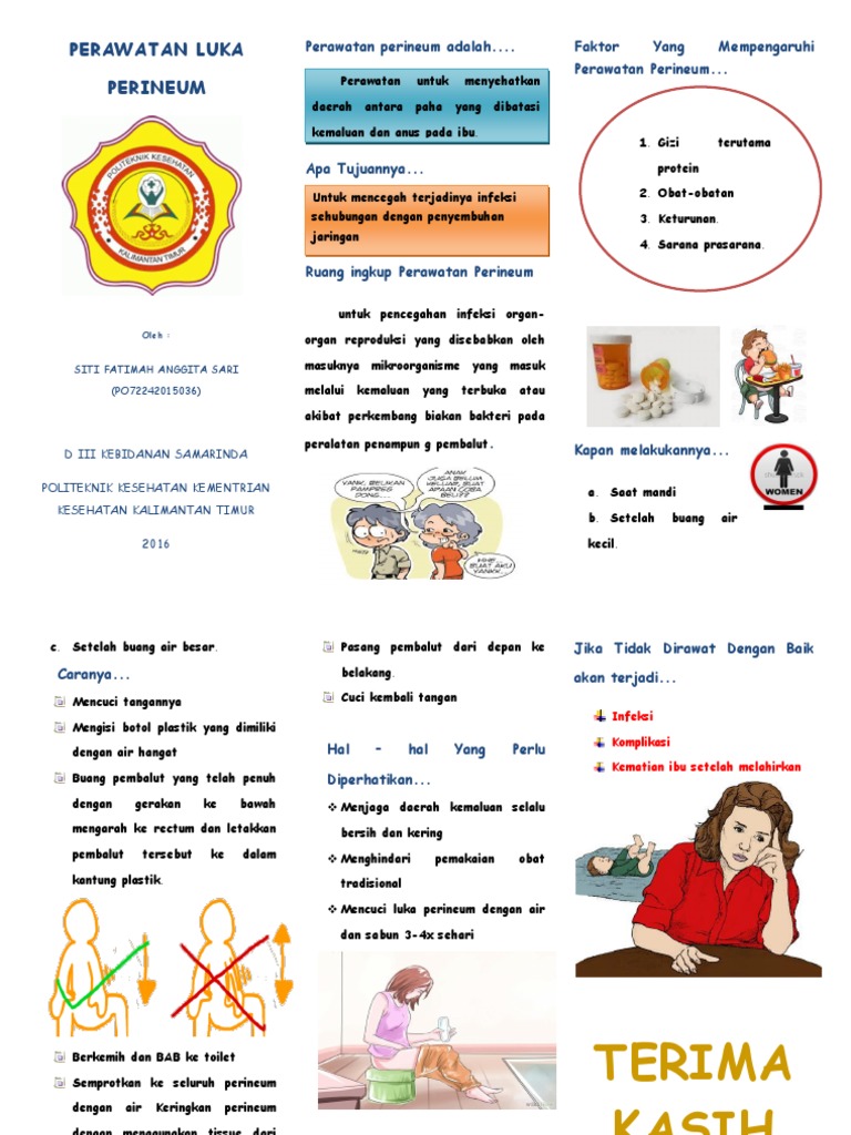 Leaflet Perawatan Perineum | PDF