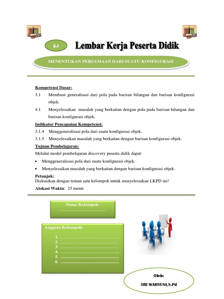 LKPD | PDF | Metode & Bahan Ajar | Seni