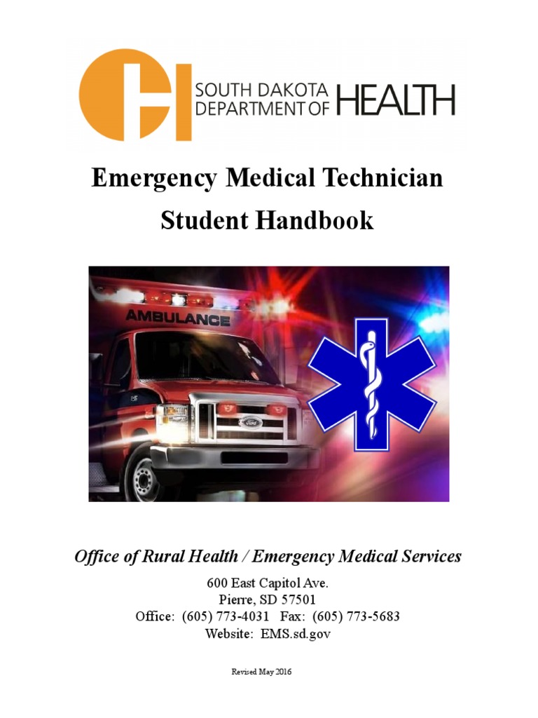 Emergency Medical Technician Student Handbook | Emergency Medical ...