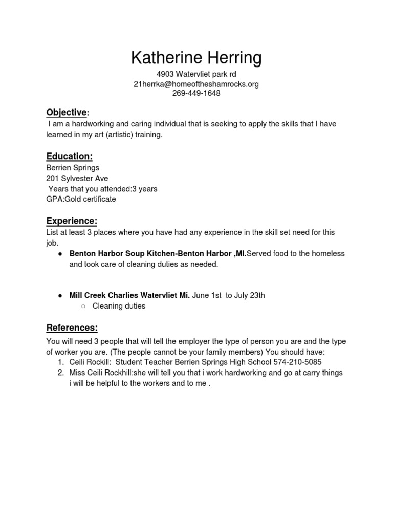 Katie Resume | PDF