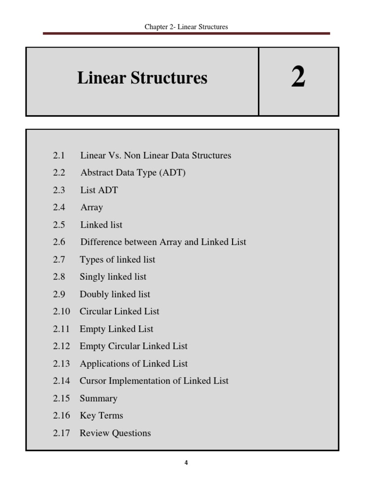 Chapter 2 Complete Pdf Array Data Structure Computer Programming