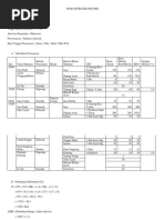 Formulir Food Recall 24 Jam Individu | PDF