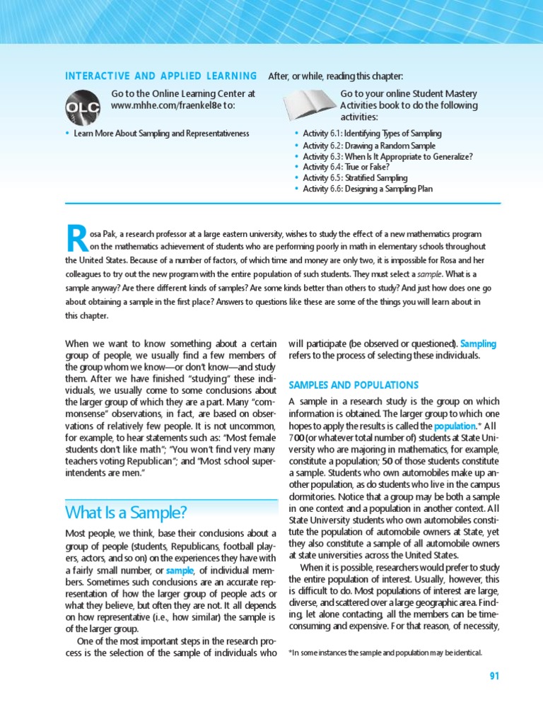 Sampling Strategies: Understanding How to Select Representative Samples ...