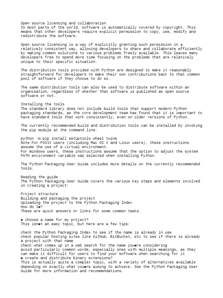 Pyt Open Source Pdf Python Programming Language Software 1254
