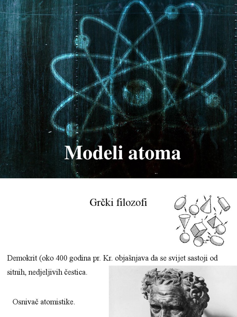 Modeli Atoma | PDF