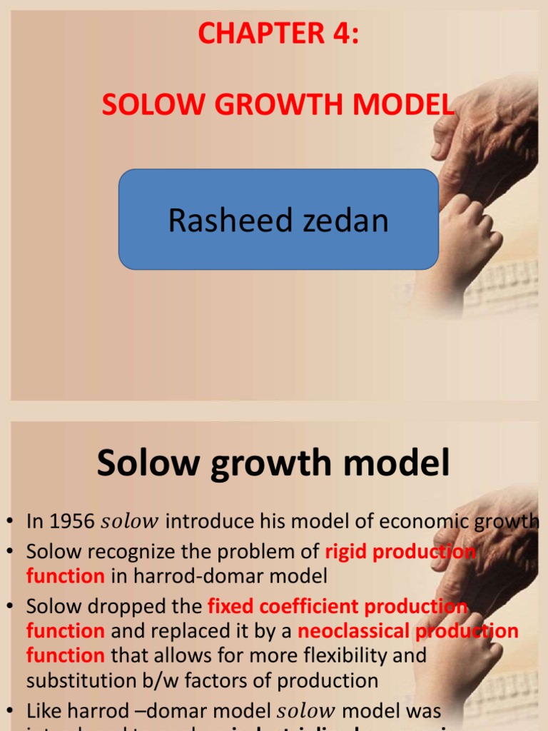 Solow Groth Model - 2 | PDF | Production Function | Economic Growth
