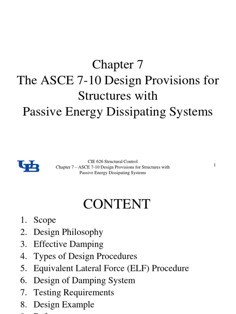 CIE626-Chapter-7-ASCE 7-10 Design Provisions For Structures With ...