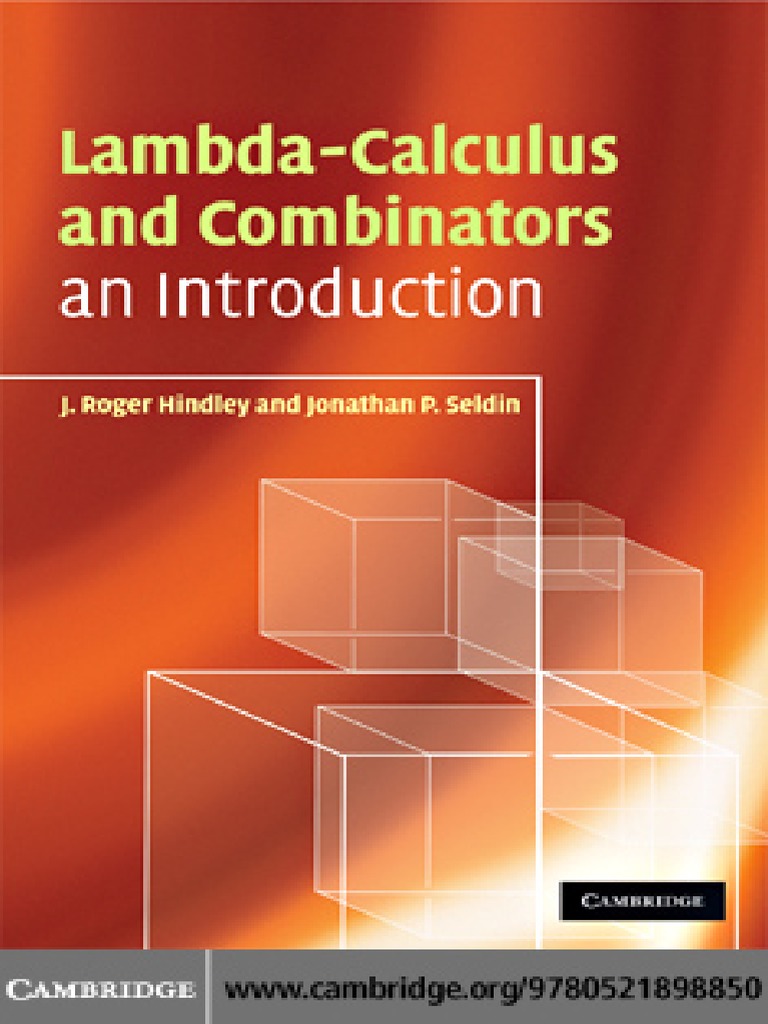 Lambda-Calculus and Combinators PDF | PDF | Function (Mathematics ... Lambda-Calculus and Combinators PDF | PDF | Function (Mathematics ...