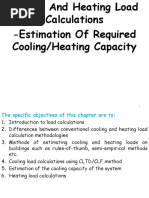 Cooling Load Calculation | PDF | Air Conditioning | Ventilation ...