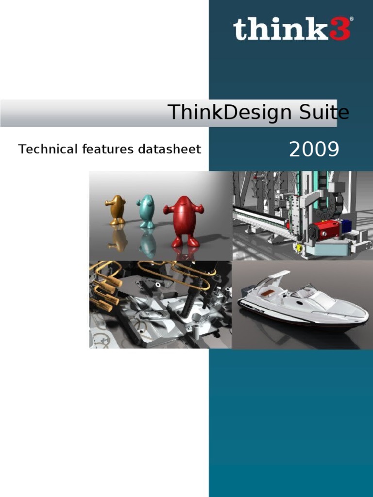 Technical Sheet Think Design Suite 2009 L en | PDF | 3 D Computer ...