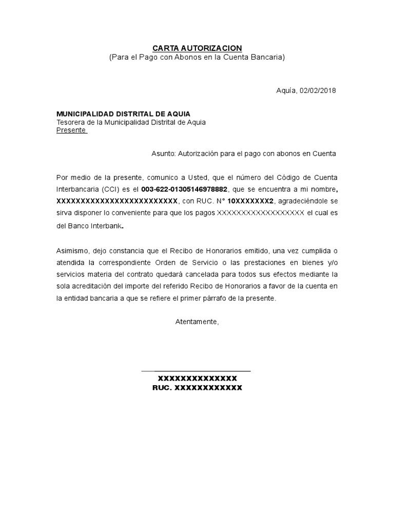 Carta Cci | PDF