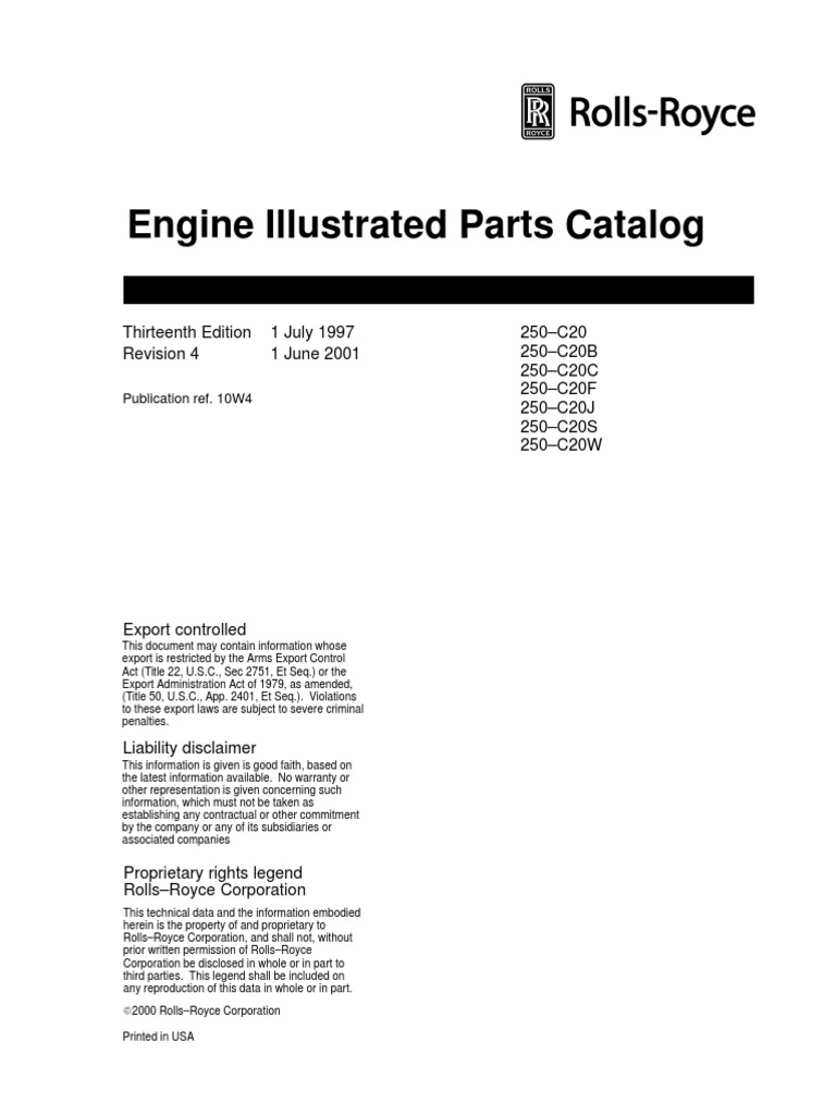 250 C20 Illustrated Parts Catalog PDF | PDF | Transmission (Mechanics ...
