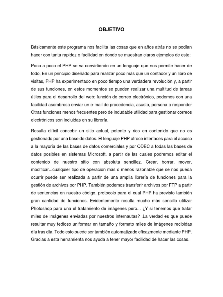 Php-Algoritmos y Lenguaje de Programacion | PDF | Php | Lenguaje de ... Php-Algoritmos y Lenguaje de Programacion | PDF | Php | Lenguaje de ...