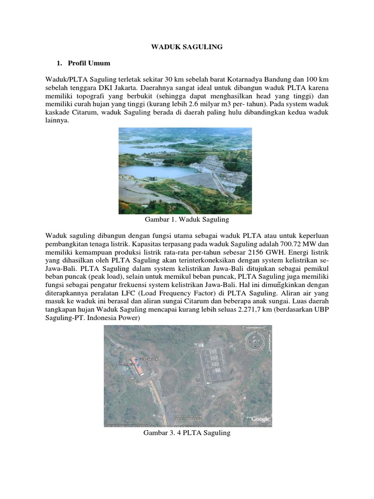 Waduk Saguling | PDF