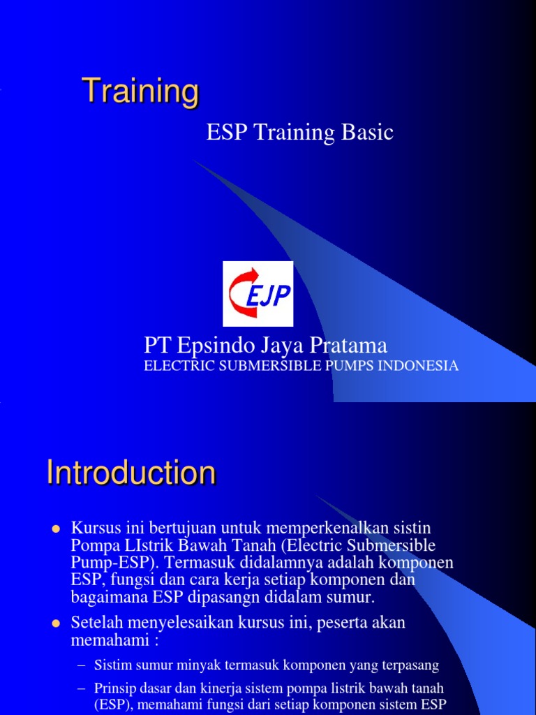 ESP Training Basic | PDF