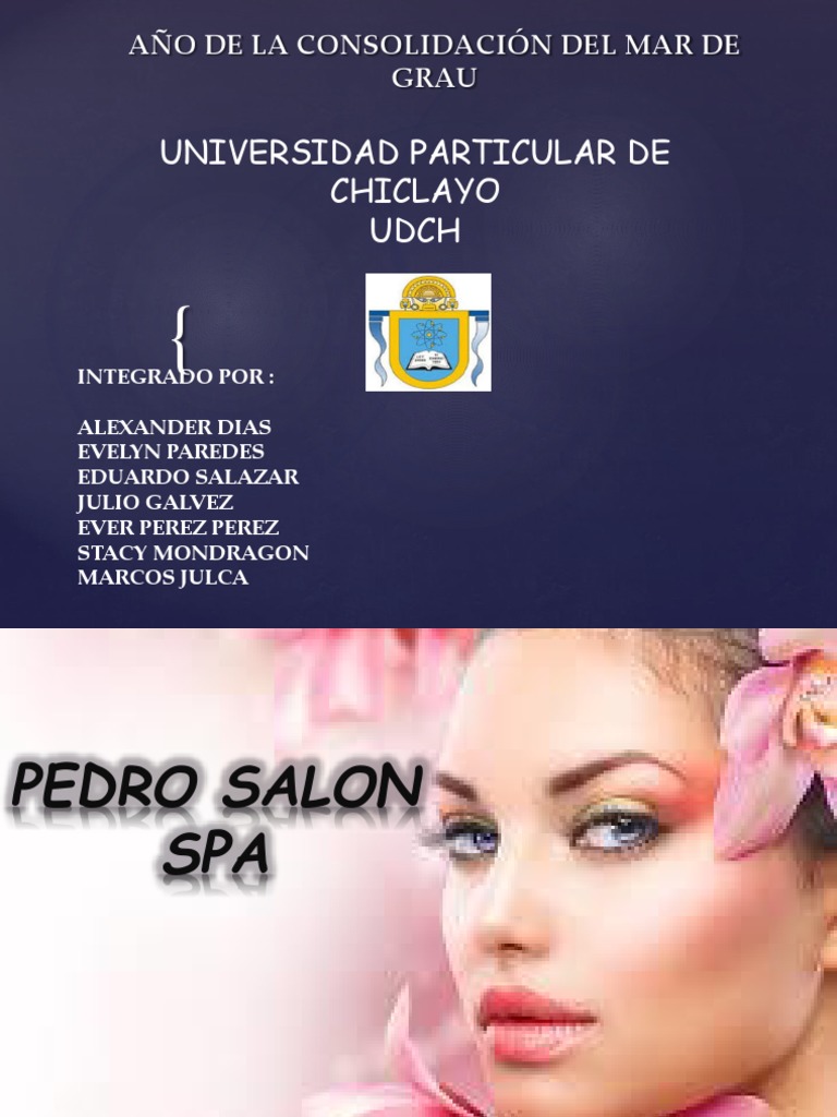 Pedro Salón Spa: Belleza y Bienestar en Chiclayo | PDF | Toma de ...