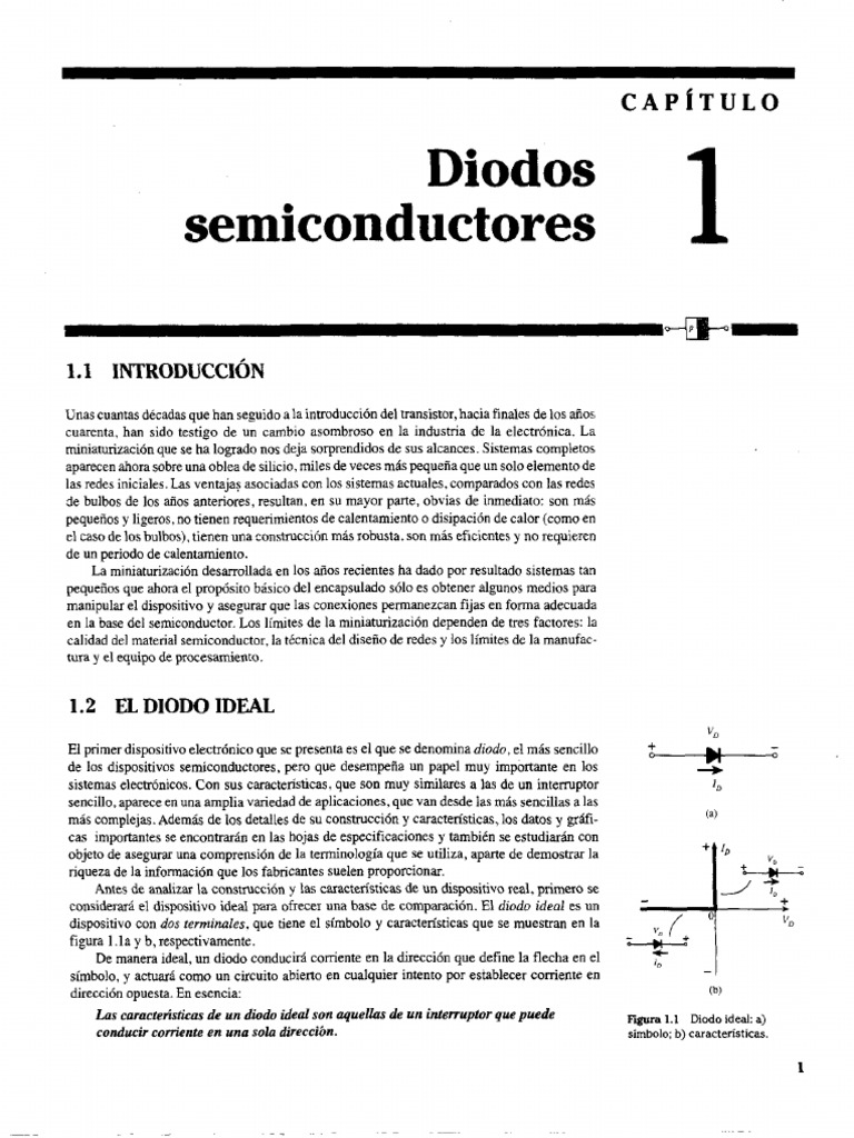 Boylestad & Nashelsky DIODOS. | PDF | Semiconductores | Diodo