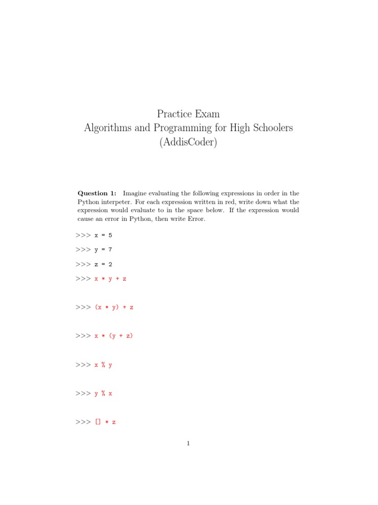 Practice Exam Pdf Time Complexity Vertex Graph Theory