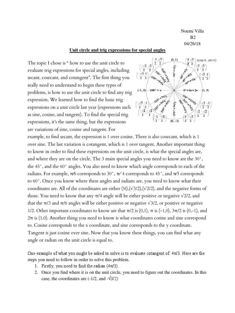 Math Paper | PDF | Trigonometric Functions | Sine
