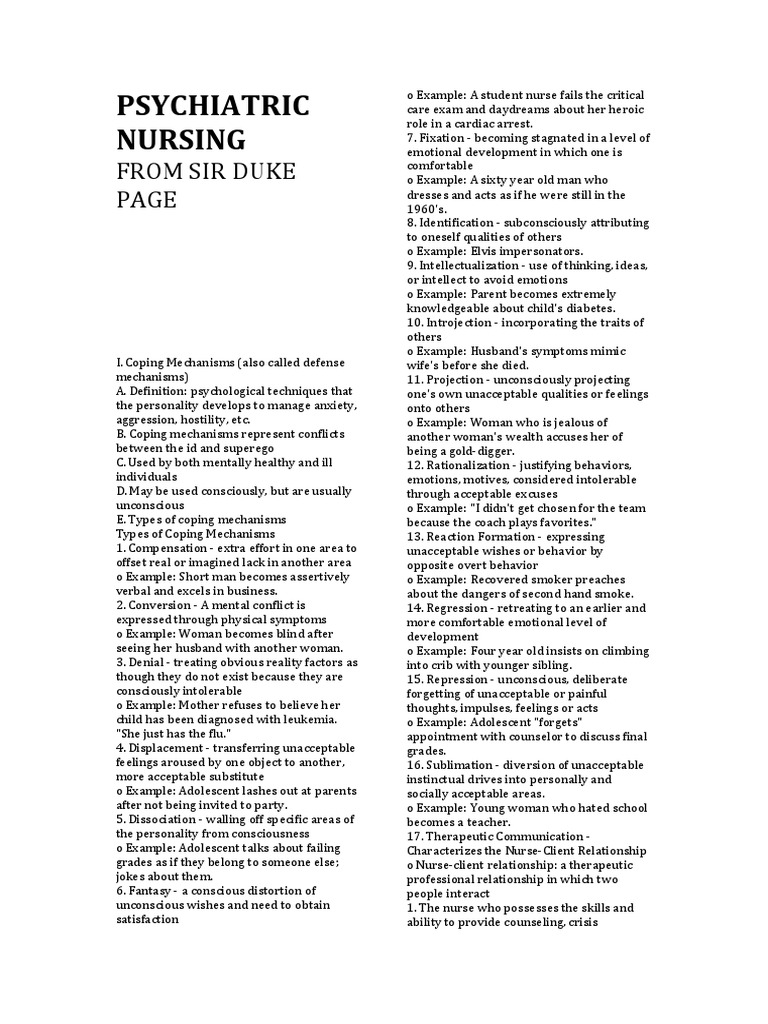 PSYCH Questions | PDF | Grief | Coping (Psychology)