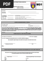 Borang R01 M01 MSS Sabah 2024 | PDF