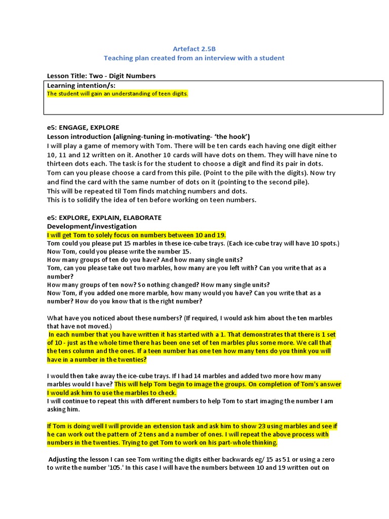 Artefact 2 | PDF | Teaching | Communication