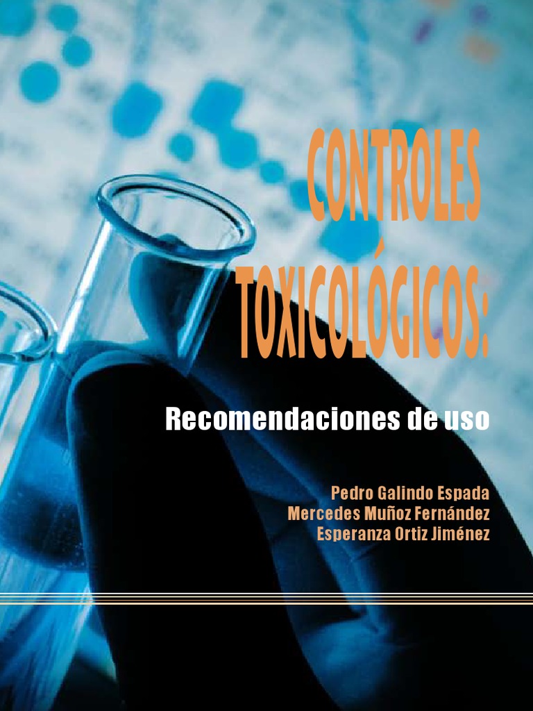 Guia Controles Toxicologicos | Farmacología | Farmacocinética