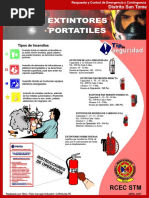 Triptico - Programa Emergencias - Uso Extintores | PDF | Salud y bienestar