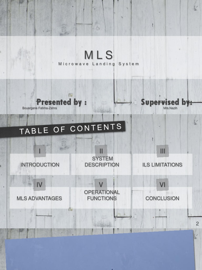 Microwave Landing System Guide | PDF