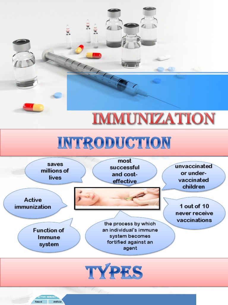 Immunization Ppt | Vaccines | Medical