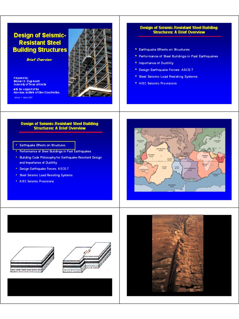 AISC - Design of Seismic-Resistant Steel Building Structures PDF | PDF