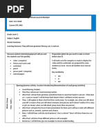 Lesson Plan Future Tense | PDF | English Language | Teachers
