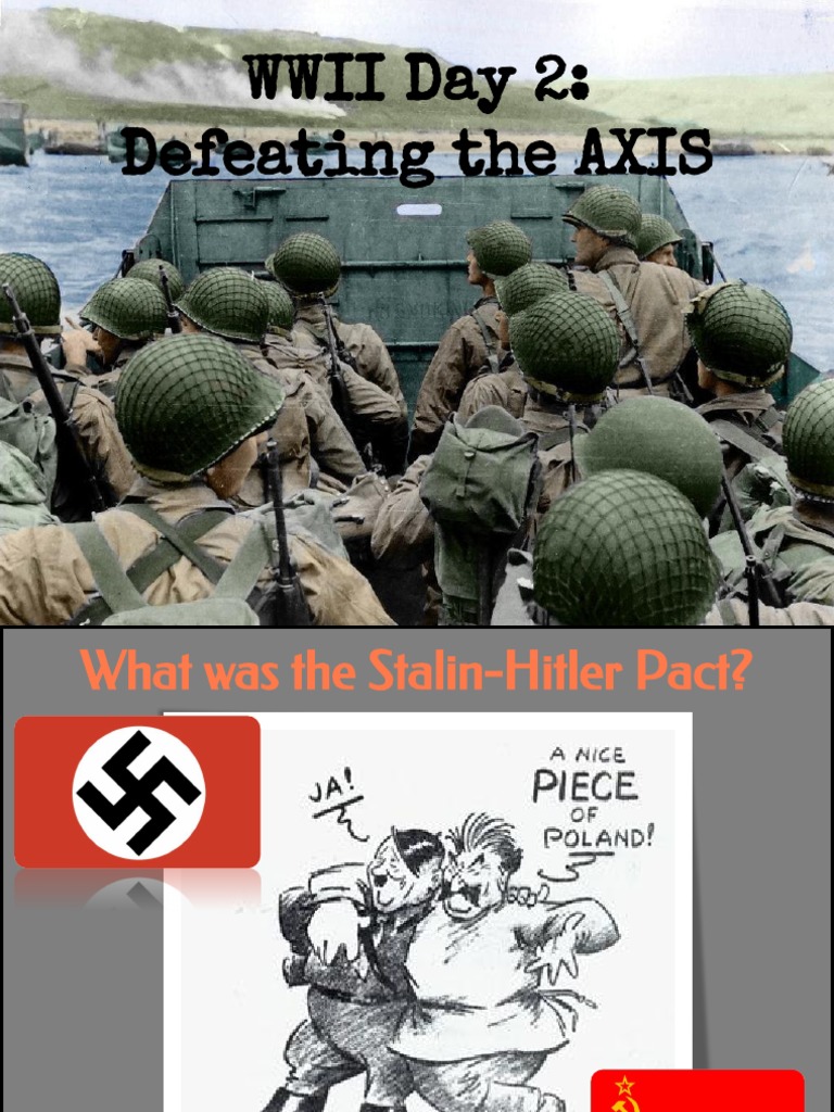 Day 2 Fighting The War Notes To Print | PDF | Allies Of World War II ...