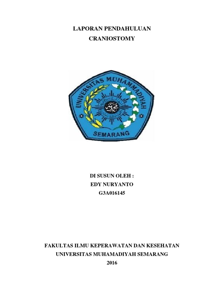 Askep Kraniotomi Craniotomy | PDF