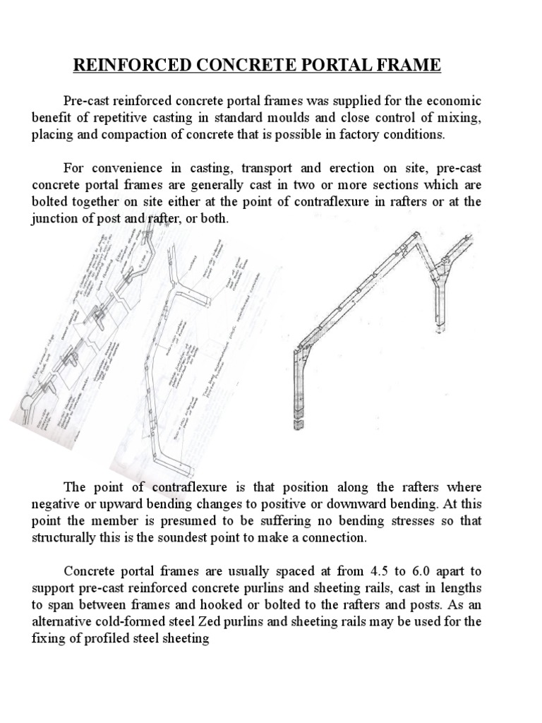 An In-Depth Look at Pre-Cast Reinforced Concrete Portal Frame ...