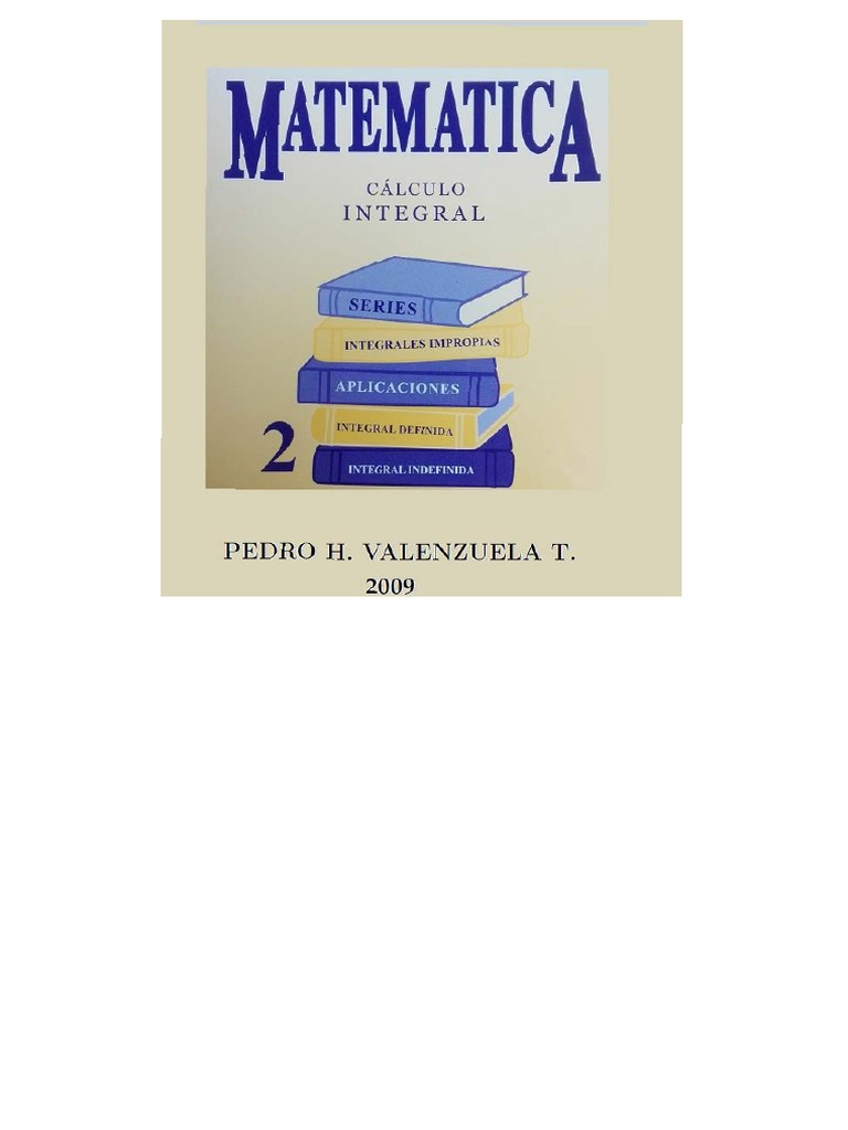 Matemática: Cálculo Integral 2 | PDF | Derivado | Integral