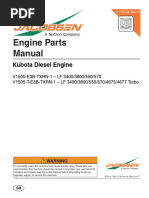 Spare Parts V2403 M Di e PDF | PDF | Engines | Machines