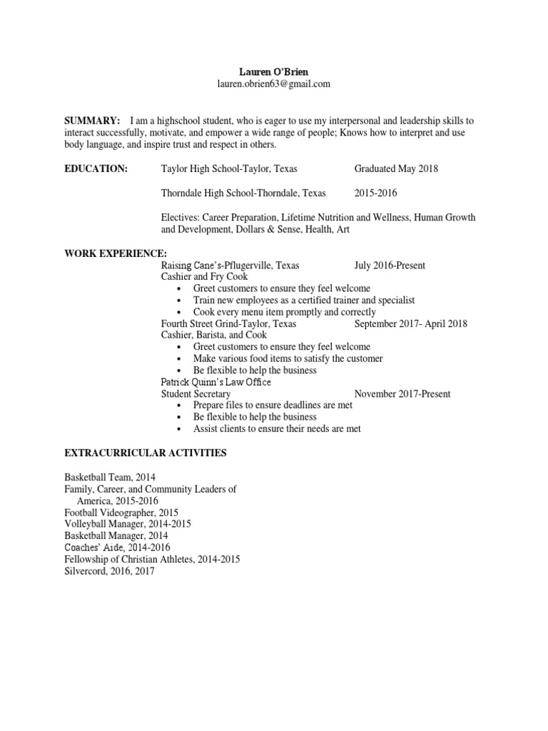 Weebly Resume | PDF | Leadership | Behavior Modification