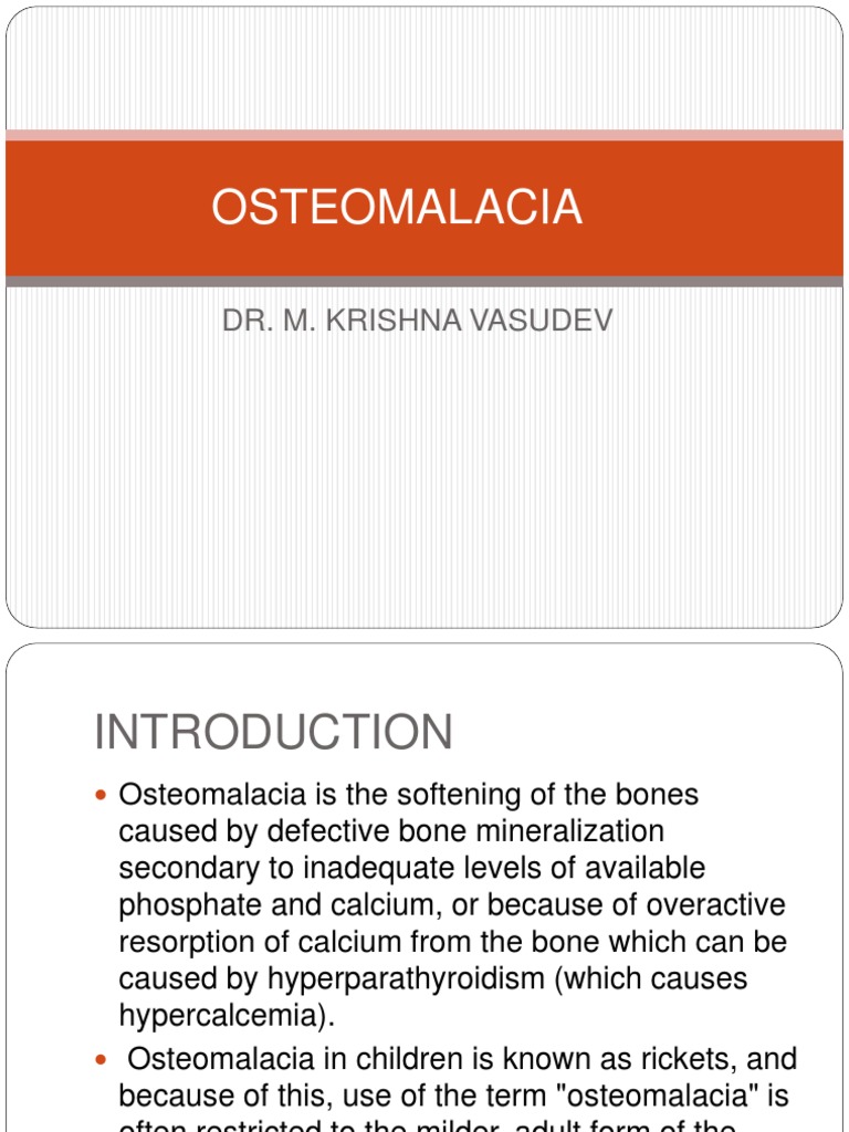 Osteomalacia 2nd 150704155942 Lva1 App6892 | PDF | Medical Specialties ...