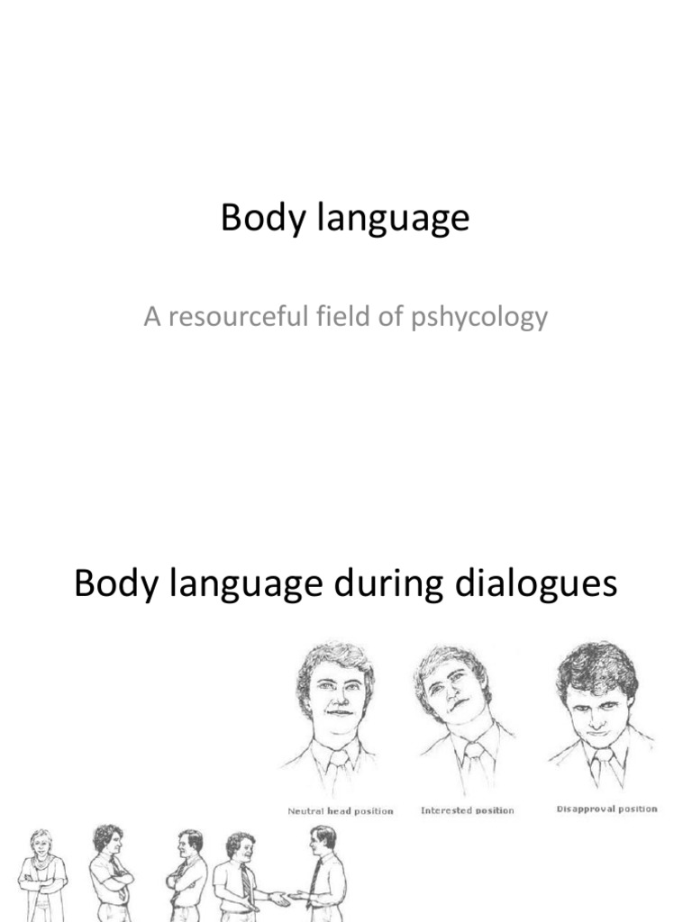 Body Language | PDF | Body Language | Human Communication