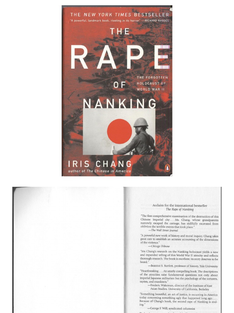 The Rape of Nanking. The Forgotten Holocaust of World War II by Iris ...