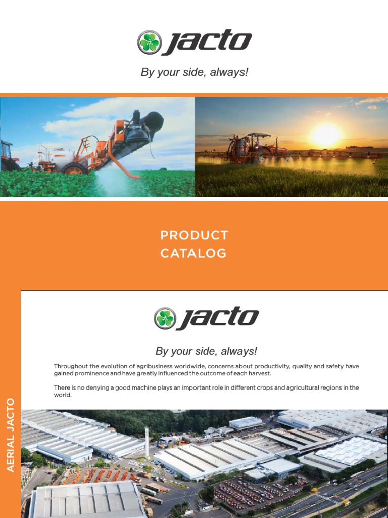 Jacto Agricultural Equipment Catalog | PDF | Agriculture | Gallon