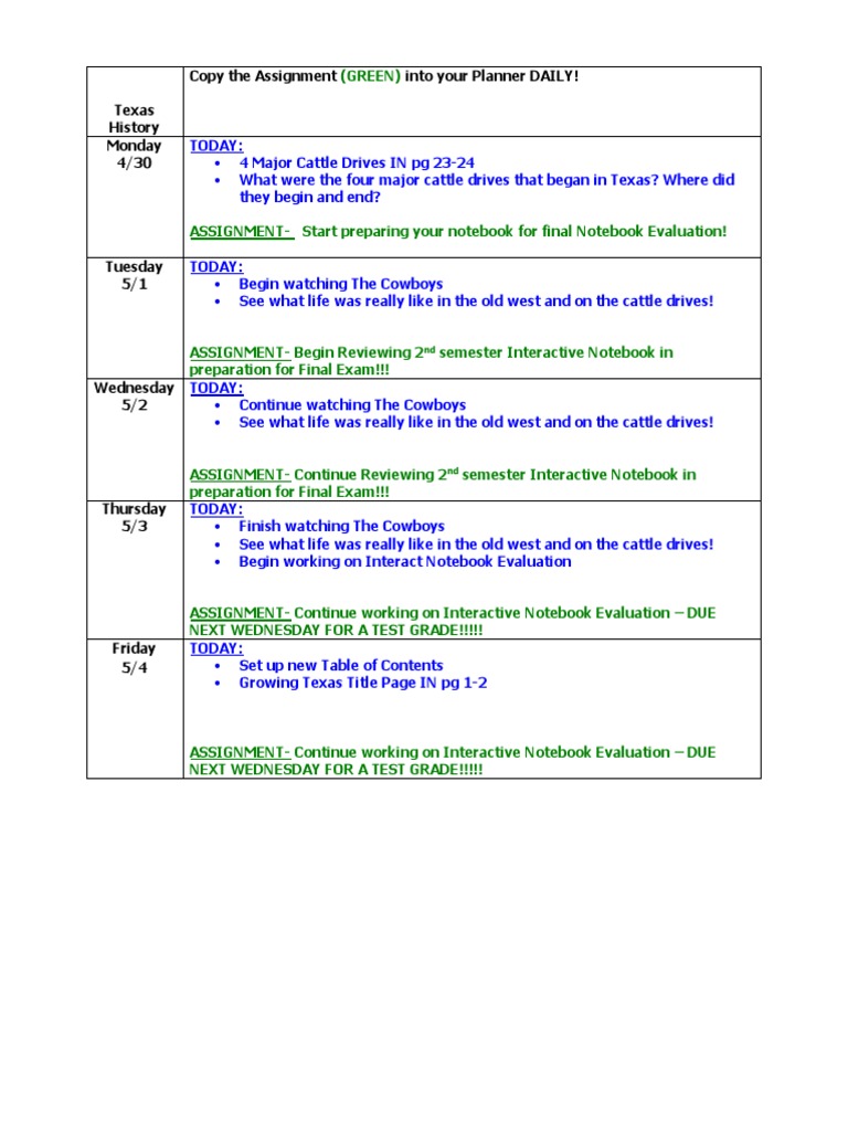 History Planner 4-7 | PDF